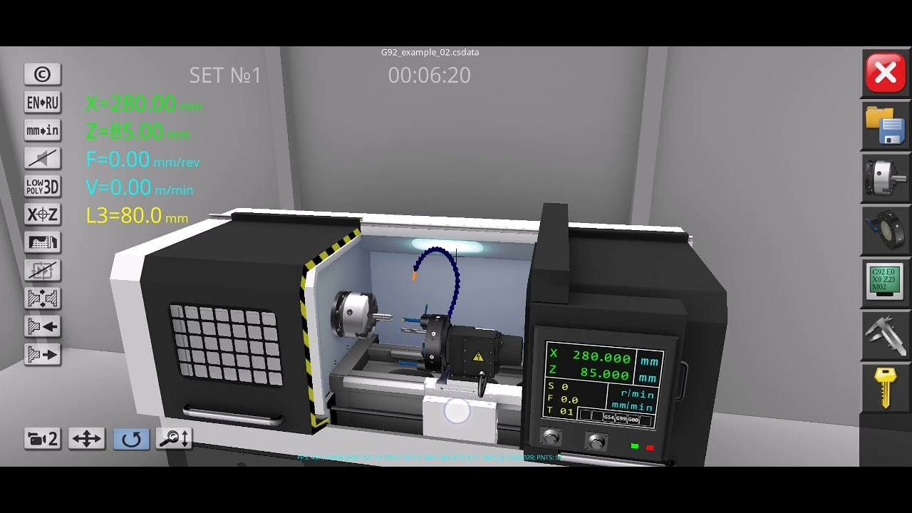 mecanic cnc part with cnc simulator pro.. - YouTube