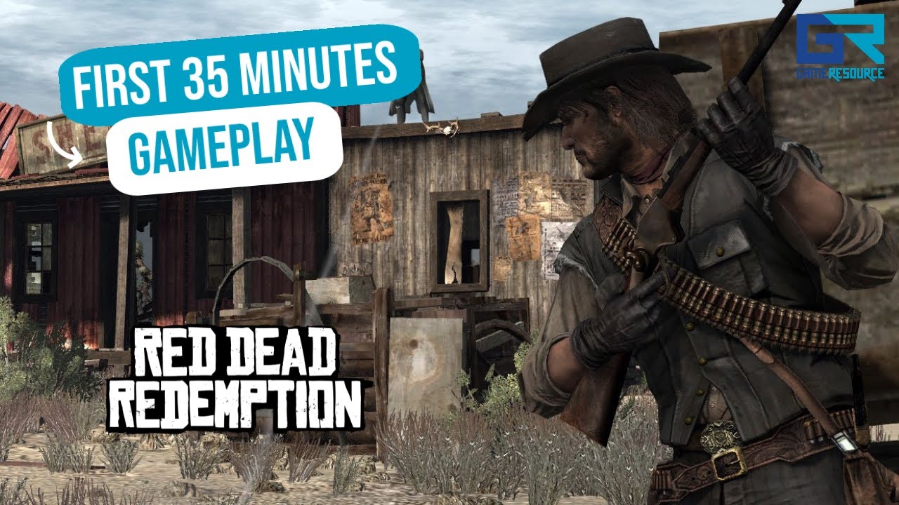 Red Dead Redemption | First 35 Minutes Gameplay | PlayStation 4 - YouTube