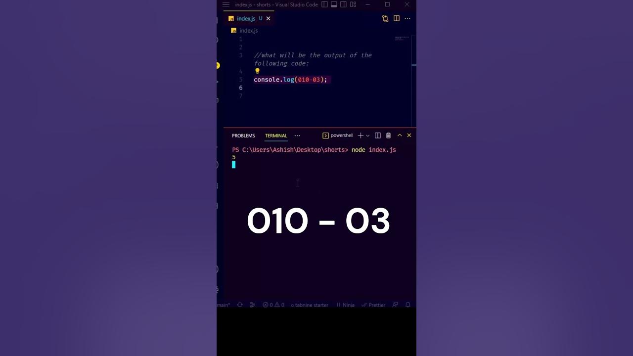 Javascript Is Weird Shorts Programming Coding Youtube 