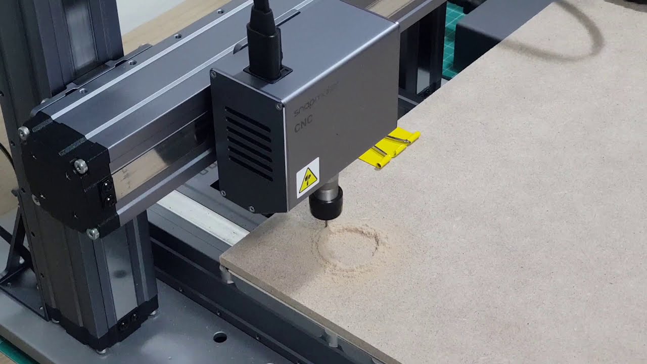 Snapmaker 2.0 CNC Panel Cutting - YouTube