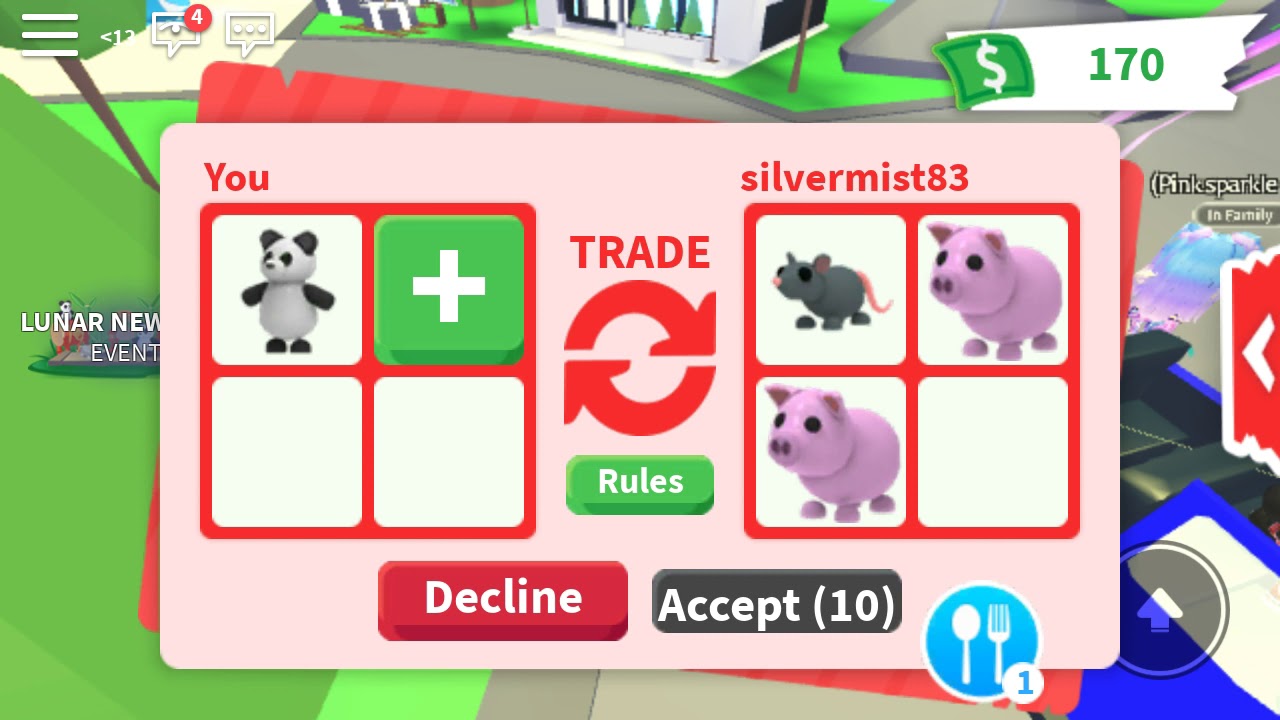 NEW UPDATE ON ADOPT ME SEEING WJAT THEY WOULD TRADE FOR PANDA!!! - YouTube