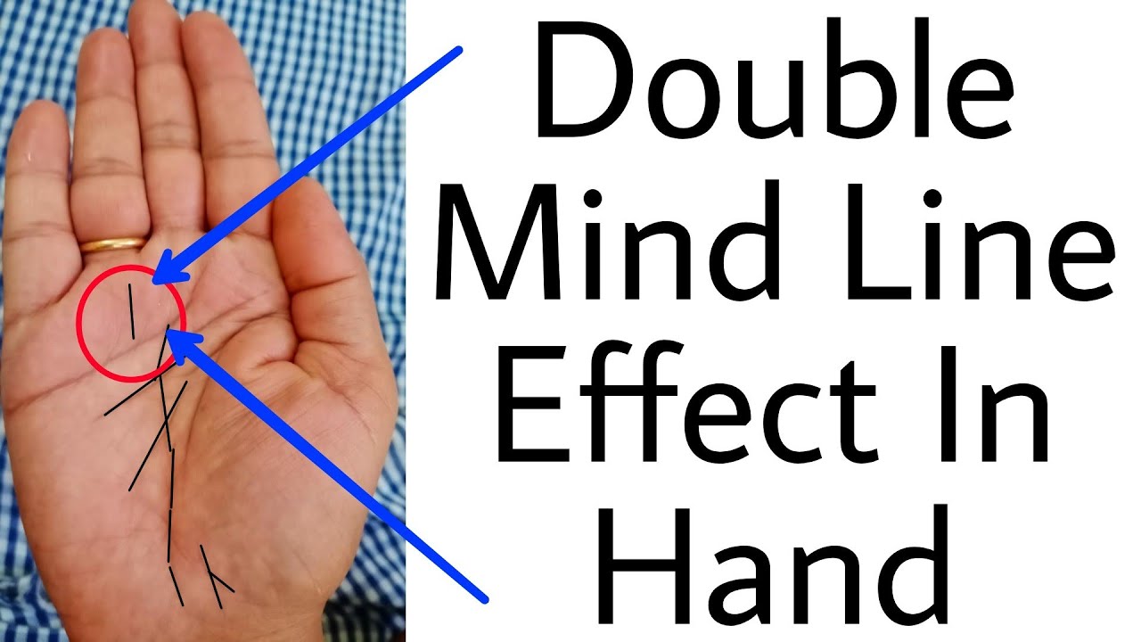 double mind line effect in hand. दोहरी मस्तिष्क रेखा का प्रभाव - YouTube