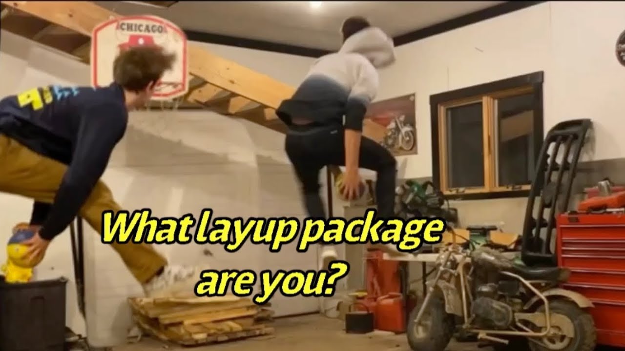 The different types of layups but on a mini hoop!!! What layup package ...