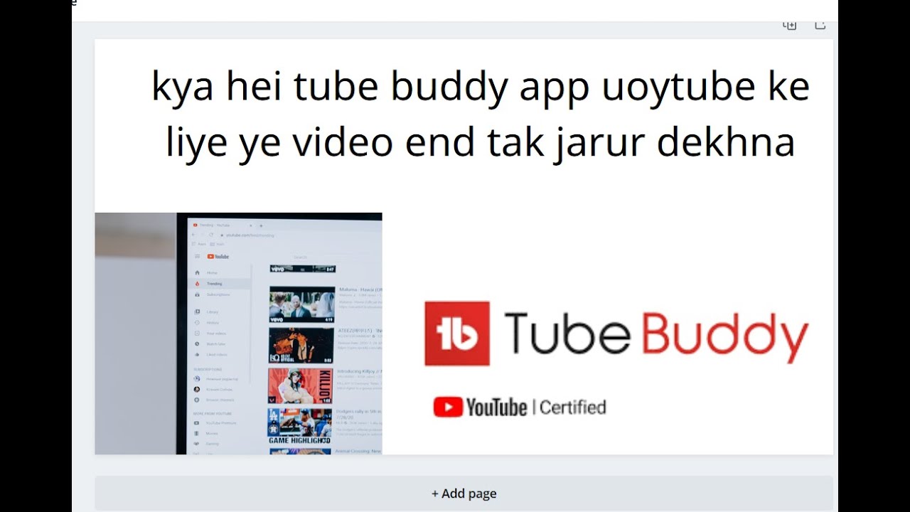 TubeBuddy App | How To Use Tubebuddy On Android | Grow Your Youtube ...