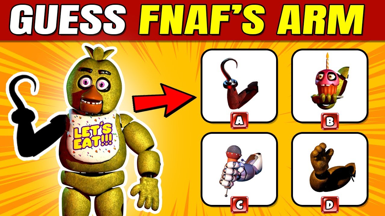 Guess The FNAF Character by Voice & ARM - Fnaf Quiz | Five Nights At ...