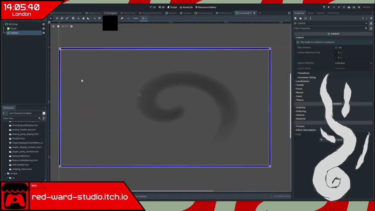 [Godot Engine] Holostars dungeon crawler development - The Minimap - YouTube