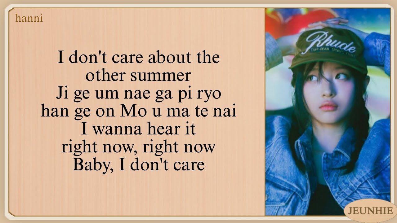NewJeans Right Now Easy Lyrics - YouTube