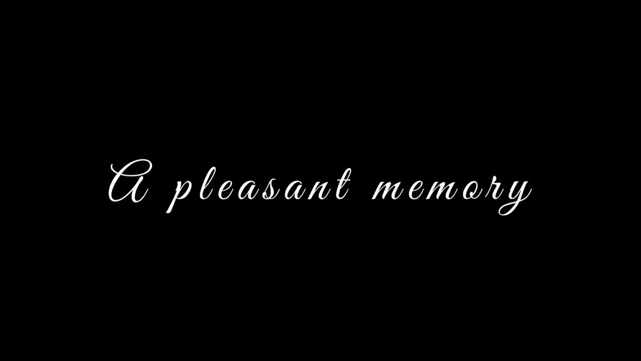A pleasant memory - Blender animation - YouTube
