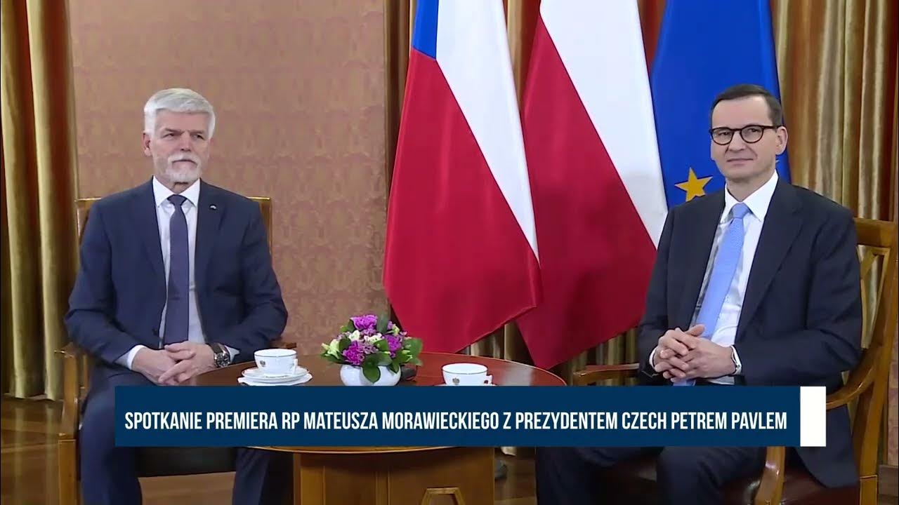 Spotkanie Premiera RP Mateusza Morawieckiego z Prezydentem Czech Petrem Pavlem - YouTube