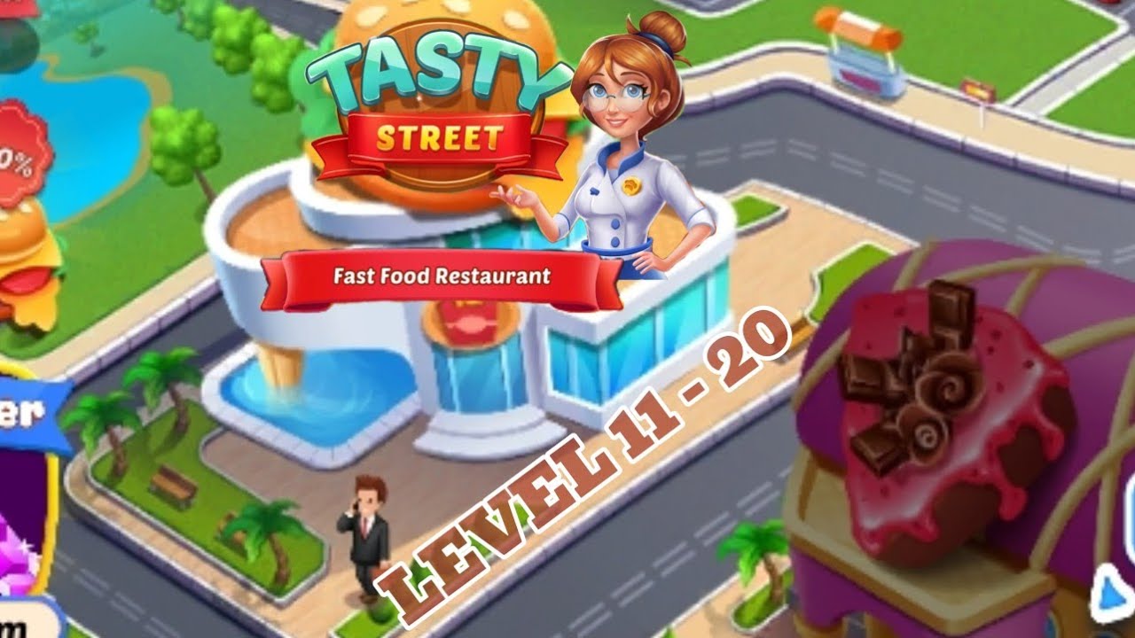 Cooking playtime: tasty street fast food restaurant android Game play ...