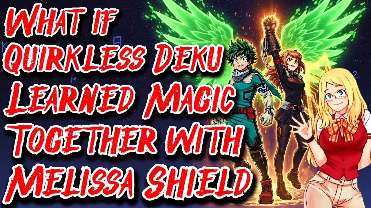 What if Quirkless Deku Learned Magic Together with Melissa Shield Movie ...