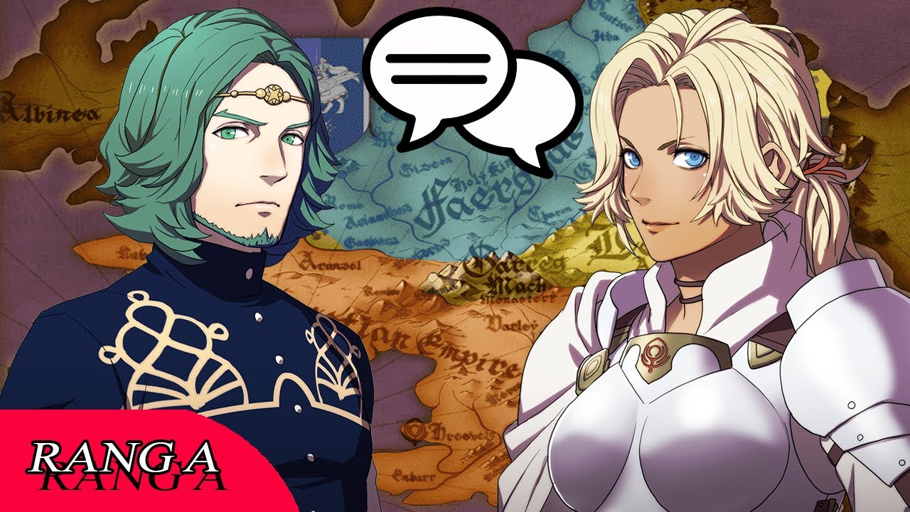 Fire Emblem Three Houses : Seteth et Catherine Rang A [Dialogue de ...