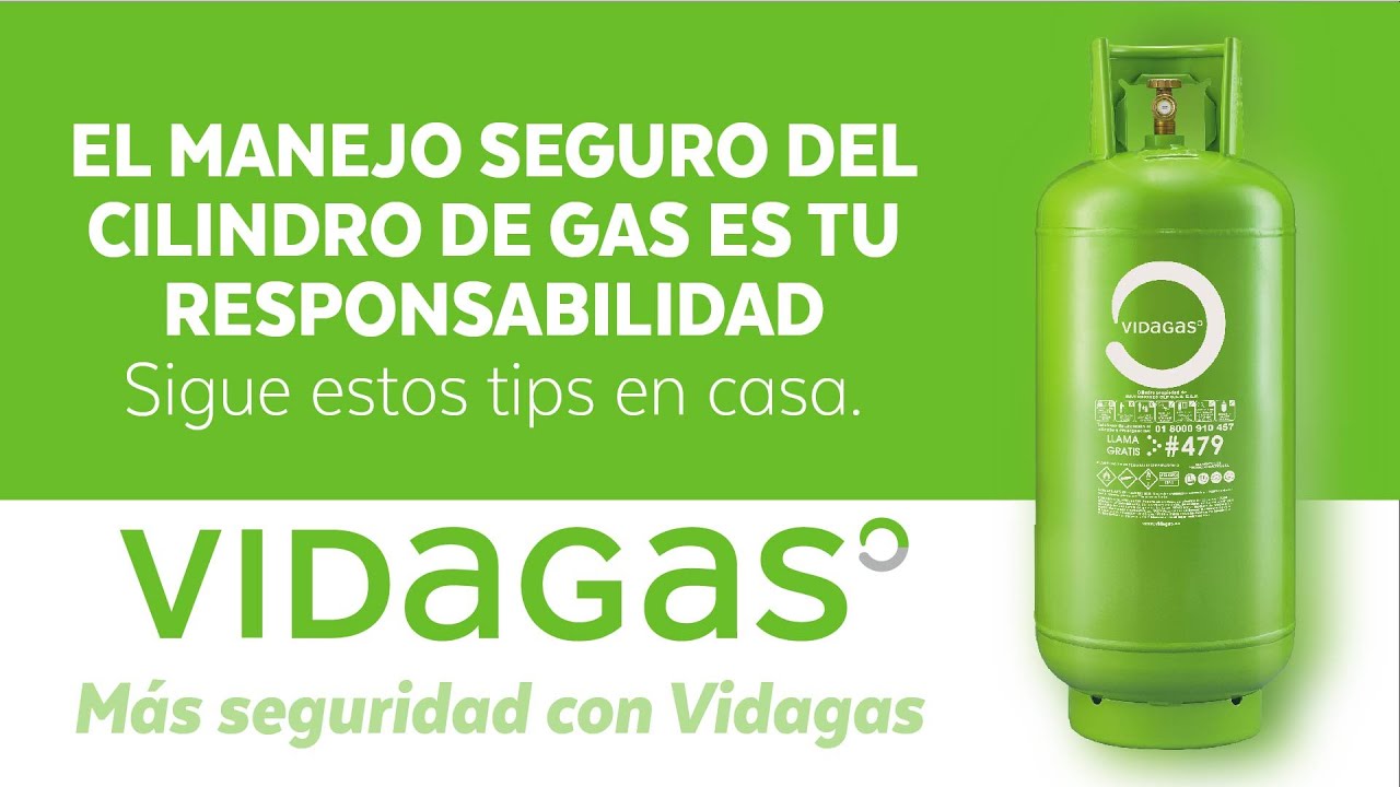 TIPS DE MANEJO SEGURO DEL PRODUCTO | Más seguridad con Vidagas 💚 - YouTube