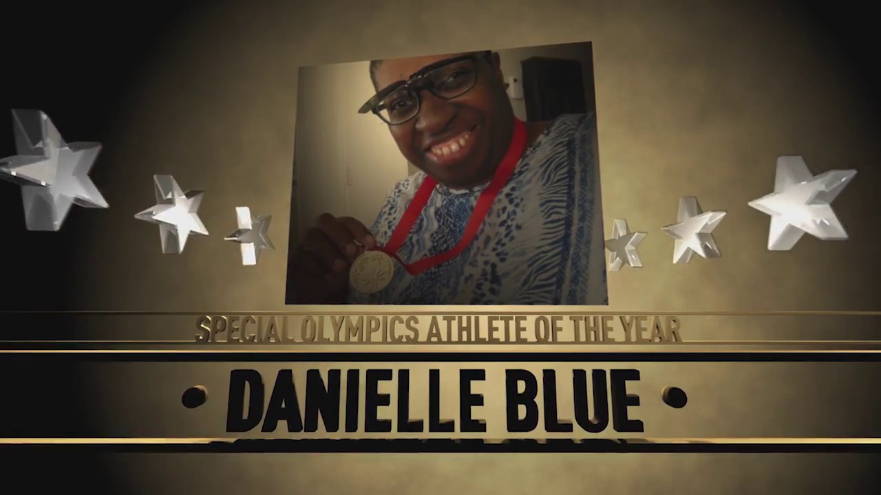 Danielle Blue: 2018 Special Olympics Athlete of the Year - YouTube