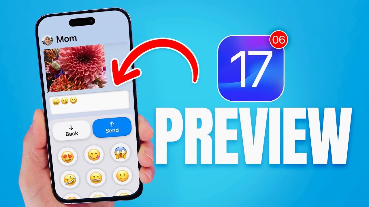 iOS 17 FIRST LOOK! - YouTube