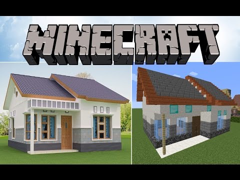 Minecraft: Tek Katlı Lüks Ev Yapımı