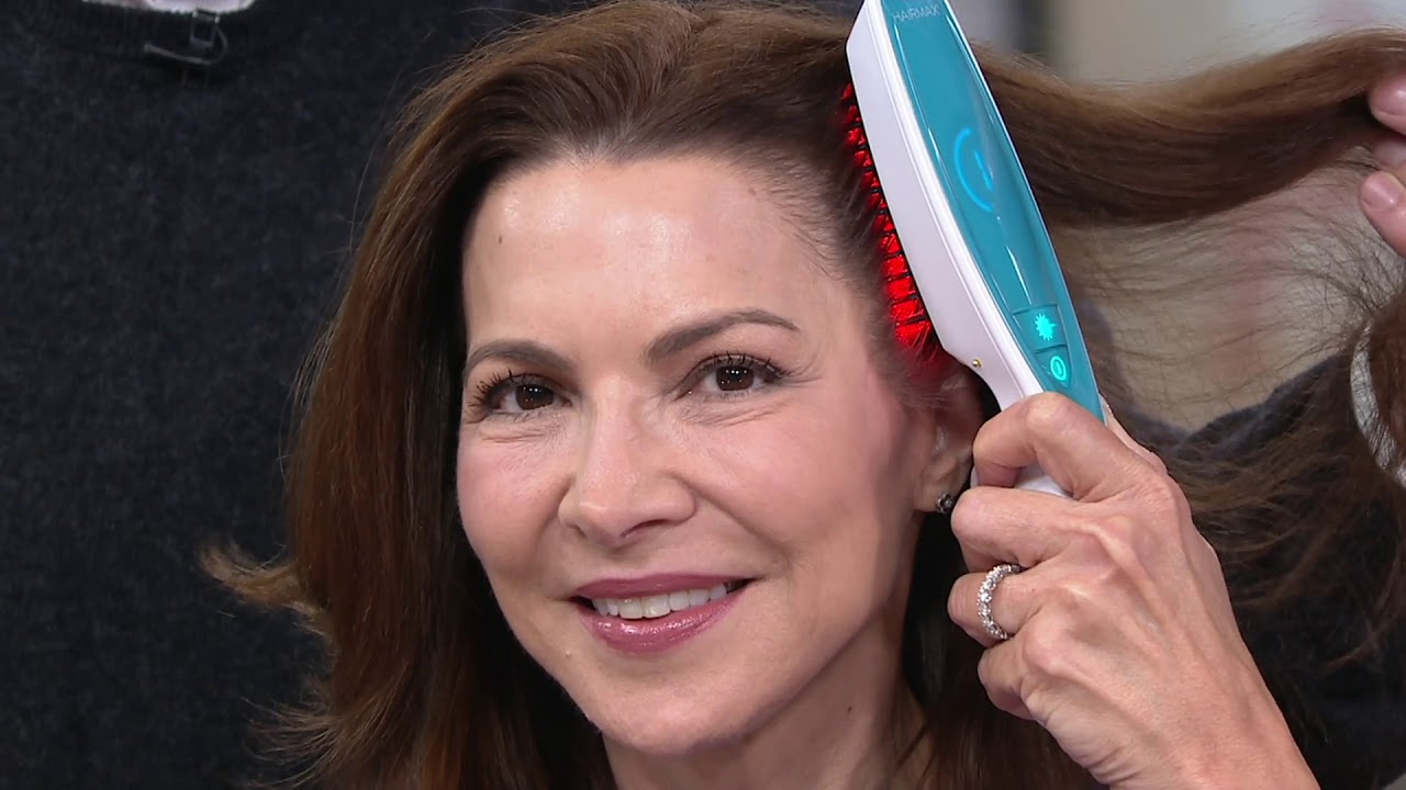 HairMax Ultima 12 Hair Growth Laser Comb on QVC - YouTube