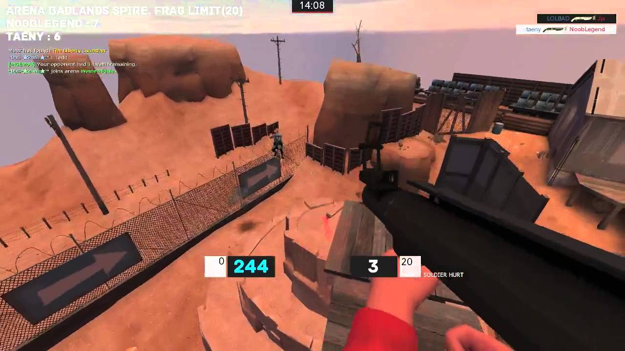[TF2] Soldier 1v1 on MGE Spire - YouTube