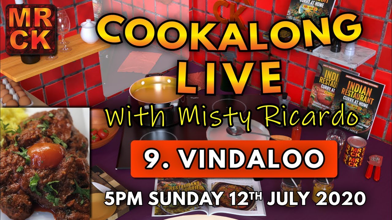 Cookalong Live with Misty Ricardo | 9. Vindaloo - YouTube