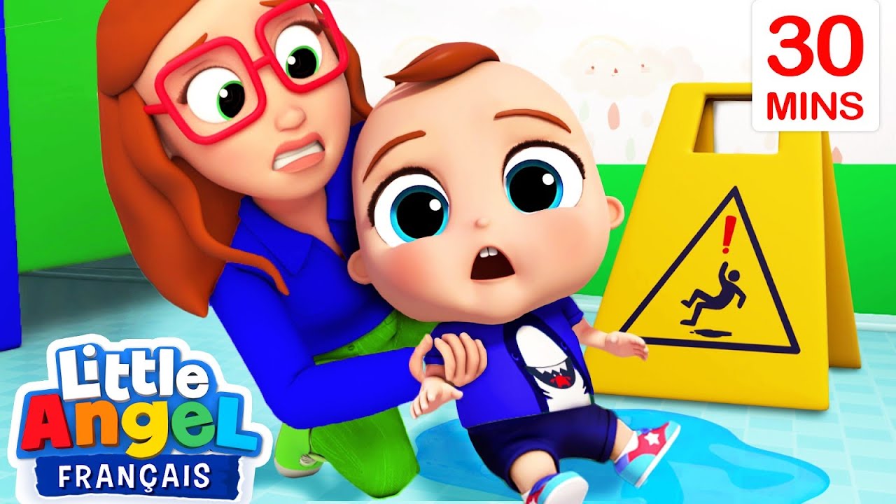 Jouer sans risque ni danger | Comptines avec Bébé Louis | Little Angel ...