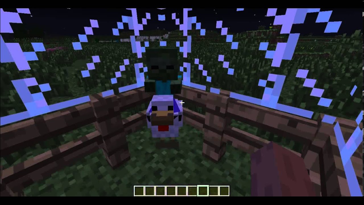 Minecraft ~ Mini zombie OP KIP? ~ #WTF - YouTube