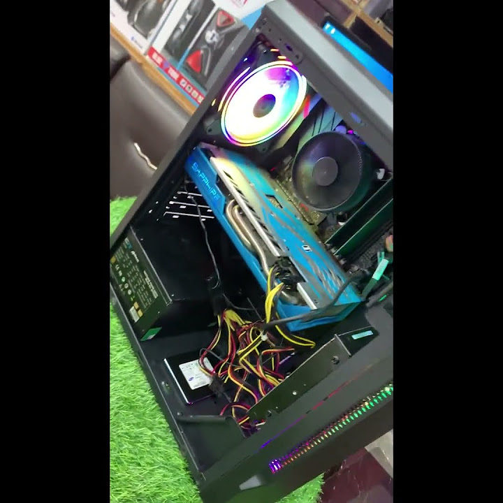 Intel Core i5 9400 9th generation Gaming System RGB Casing 16GB Ram 8GB Graphic - YouTube