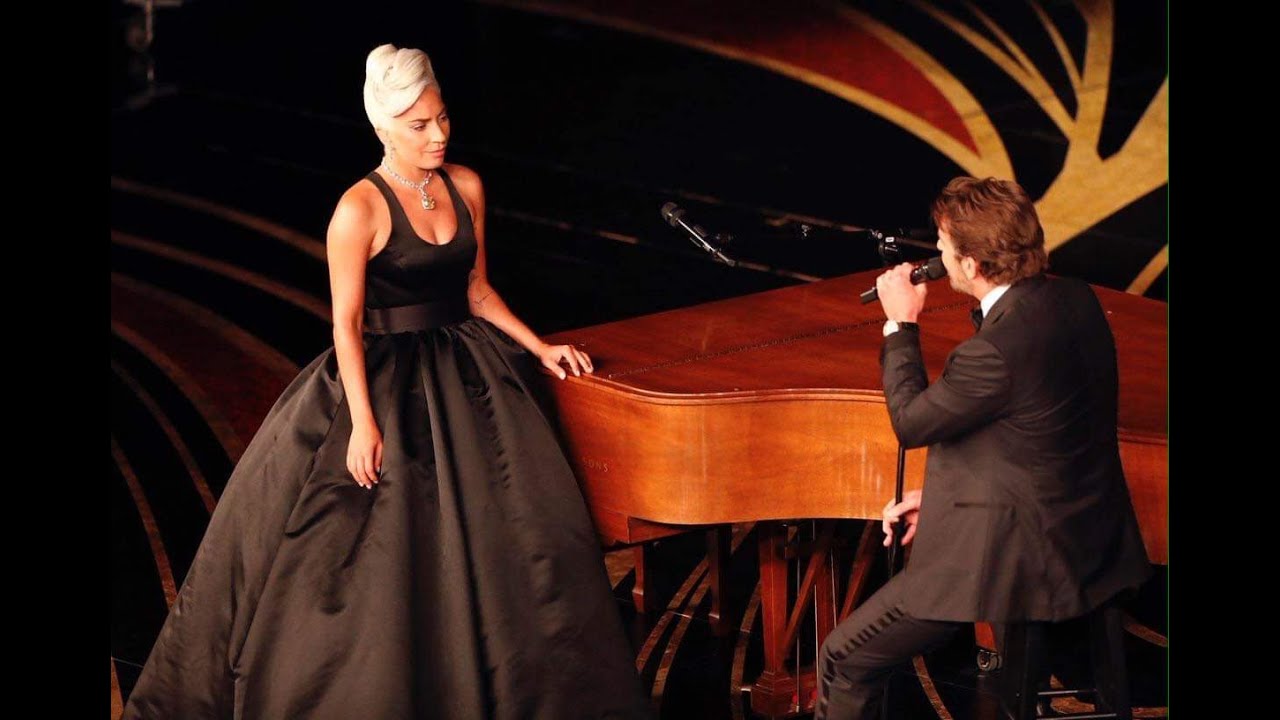 Lady Gaga Bradley Cooper #Shallow live #Oscars 2019. - YouTube