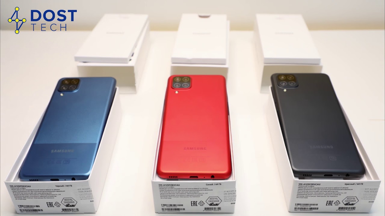 Samsung Galaxy A12 (SM-A125) - YouTube
