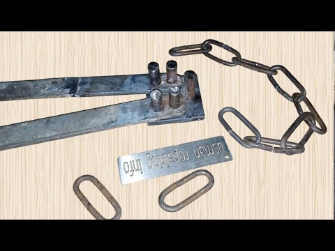 Bender for the Steel Chain very easy | How to Make Handmade Steel Chain ...