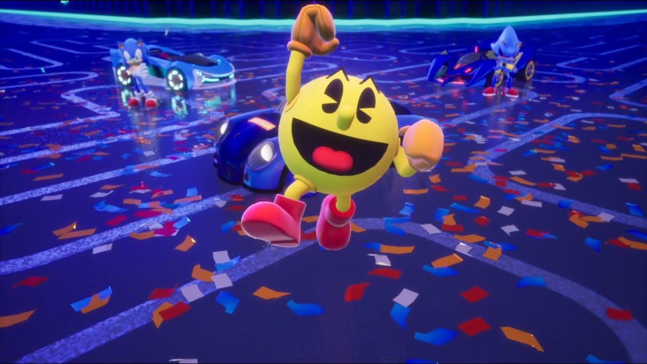 Pac-Man is here!! Sonic Racing Crossworlds - YouTube