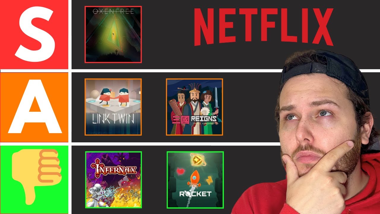 I Ranked EVERY Netflix Game From Best to Worst - YouTube