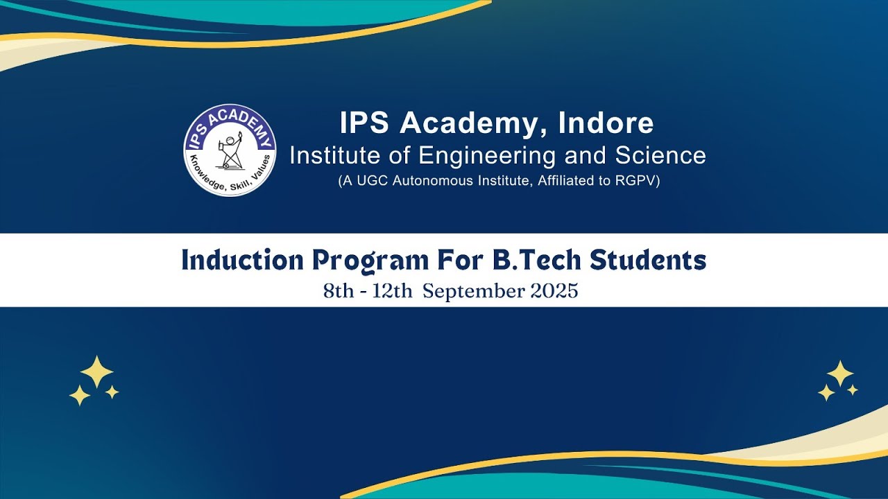Induction Program 2025 for B.Tech Students - Institute of Engineering ...