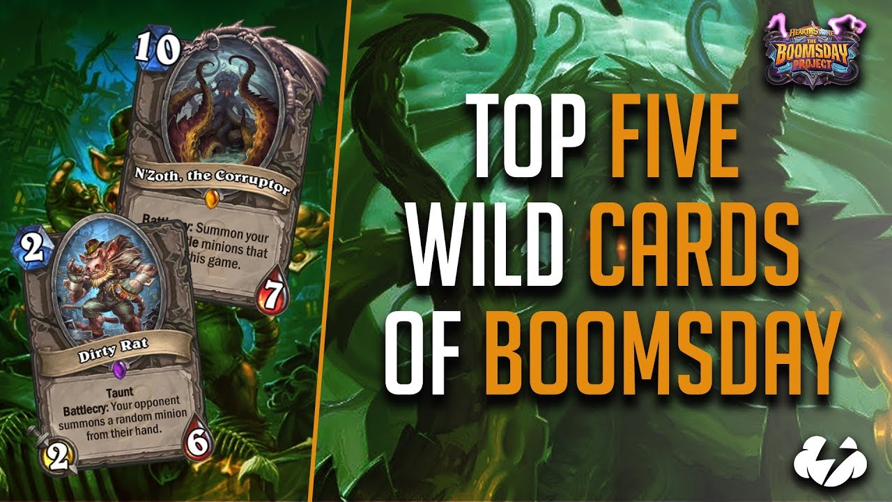 Top Five Wild Cards, Boomsday Edition! | Hearthstone | [The Boomsday ...