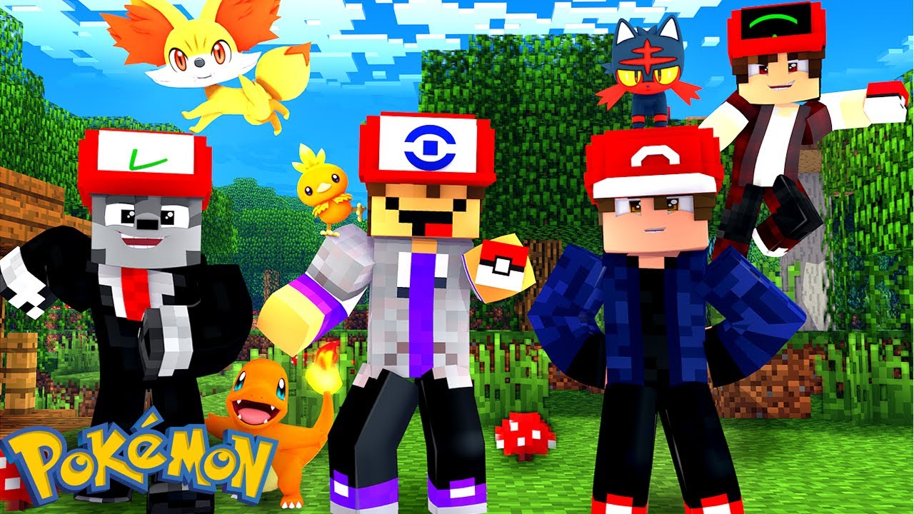 Minecraft - Pokemon R - NOVA SÉRIE COM AMIGOS! INÍCIO DA JORNADA ...