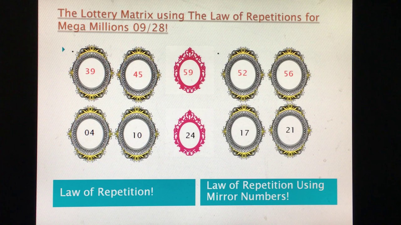 The Secret Lottery Formula 3:Lottery Matrix, Law of Repetition For $470 ...