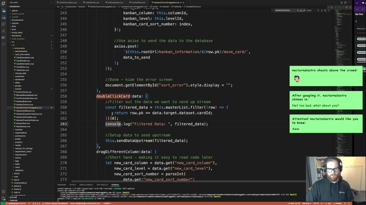 Episode 201 Chill Coding Django And Vuejs Currently Figuring Out Stuff Youtube