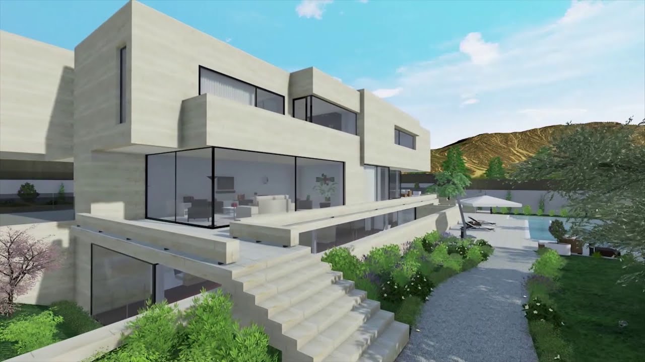 Real-Time Rendering integrated with BIM software - Edificius - ACCA software - YouTube