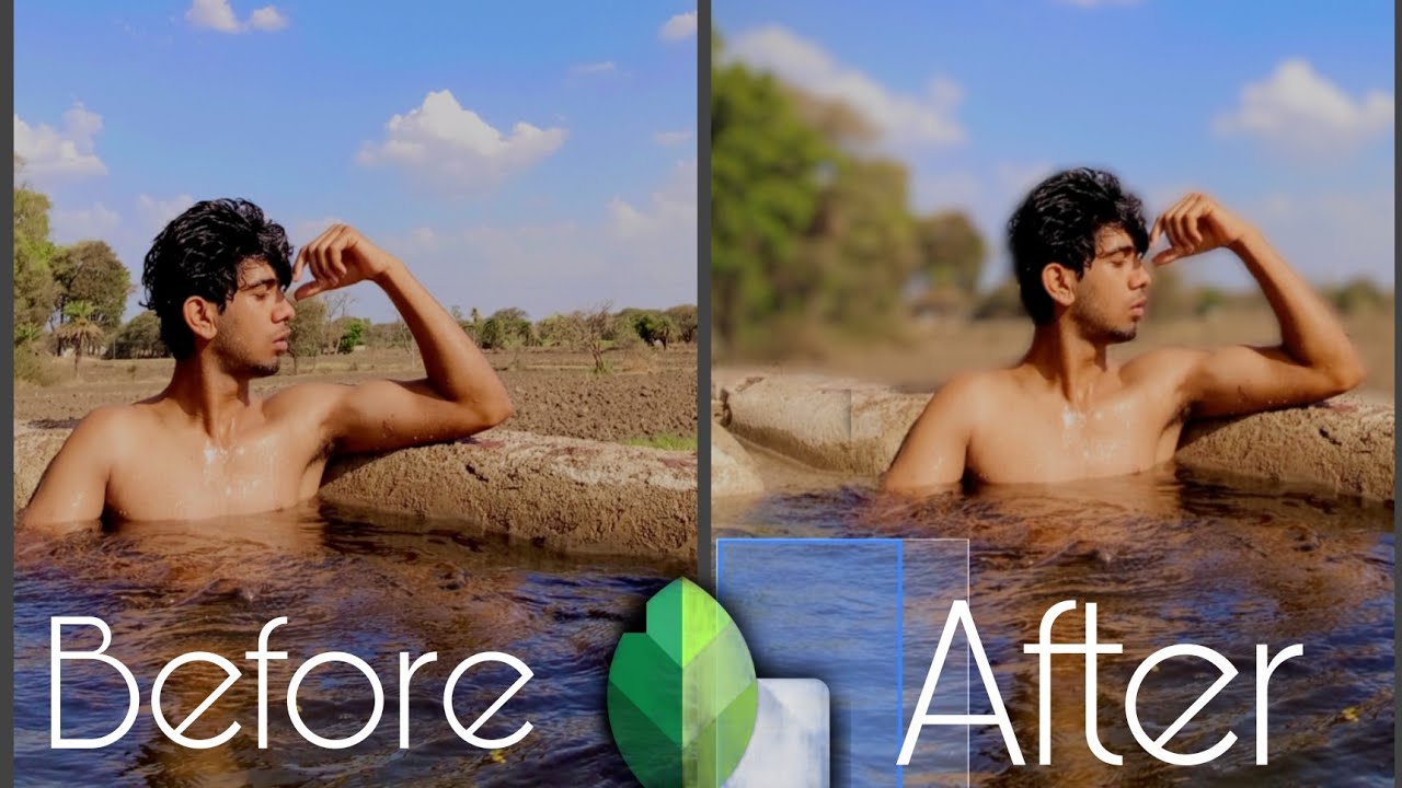 How To Blure Background In Snapspeed ।। Blure Any Background। simple ...