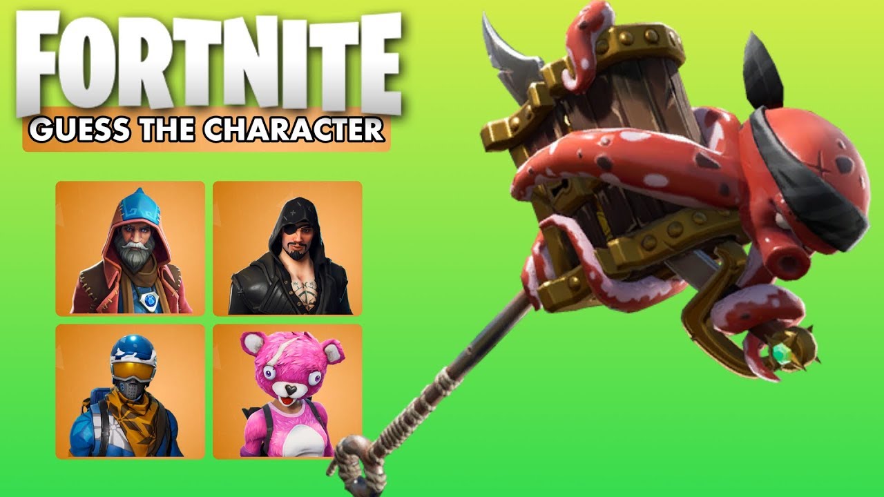 Guess the Character by Pickaxe in Fortnite Ultimate Challenge ...