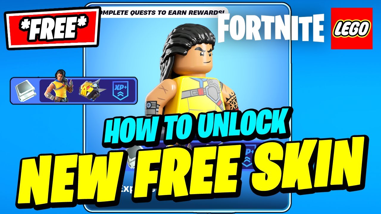 How to UNLOCK FREE Trailblazer Tai Skin & LEGO OUTFIT in Fortnite LEGO ...