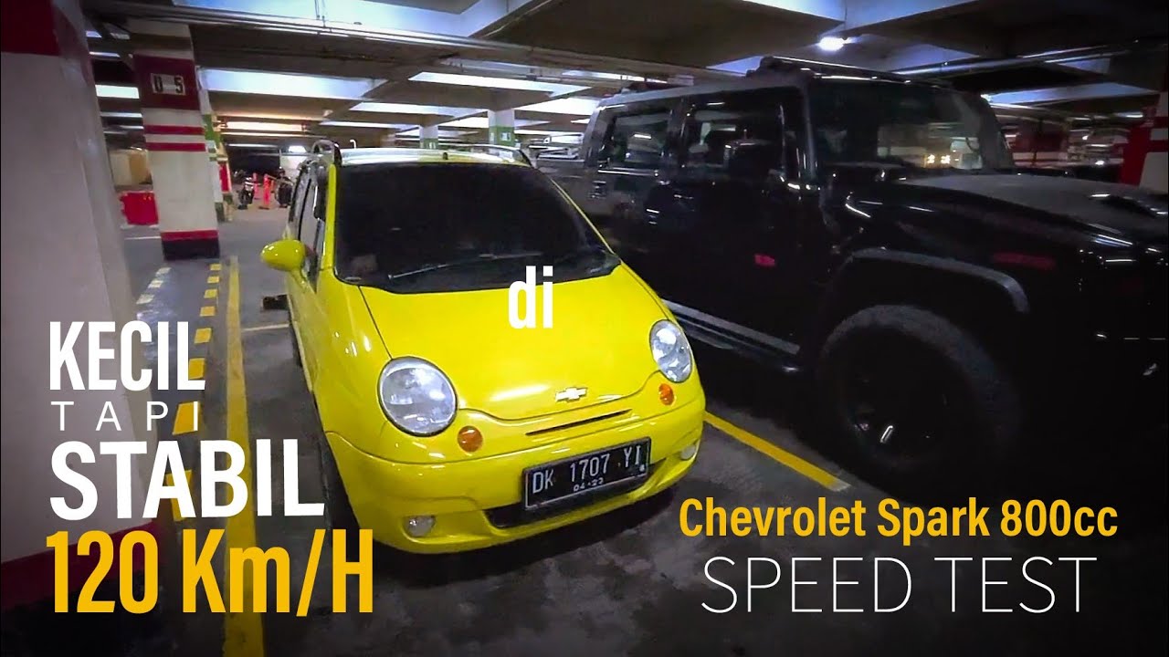 Tes kecepatan aman Chevrolet Spark 800cc (Daewoo Matiz) - YouTube