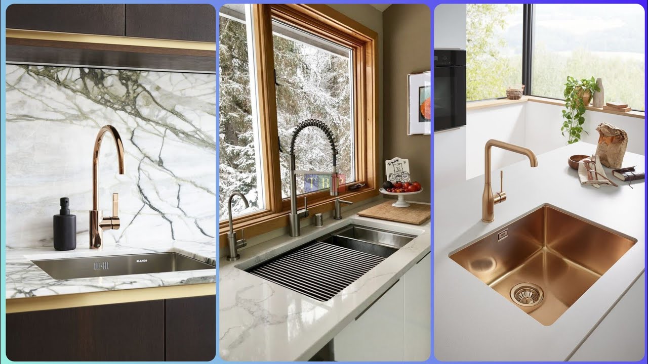 Gorgeous Kitchen Sink Design - kitchen Makeover - Home Decor - YouTube