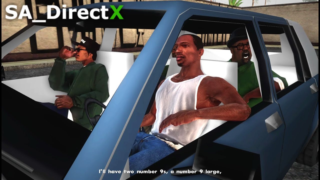 GTA San Andreas - SA_DirectX 2.0 "Mission #5 - Drive-thru" (Gameplay ...