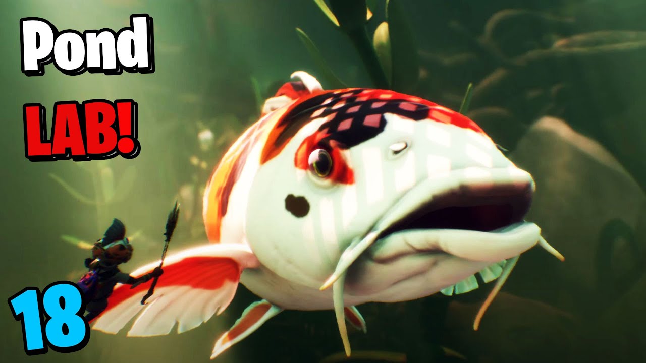 GROUNDED Ep18 "Koi Pond Lab" with Akan22 - YouTube