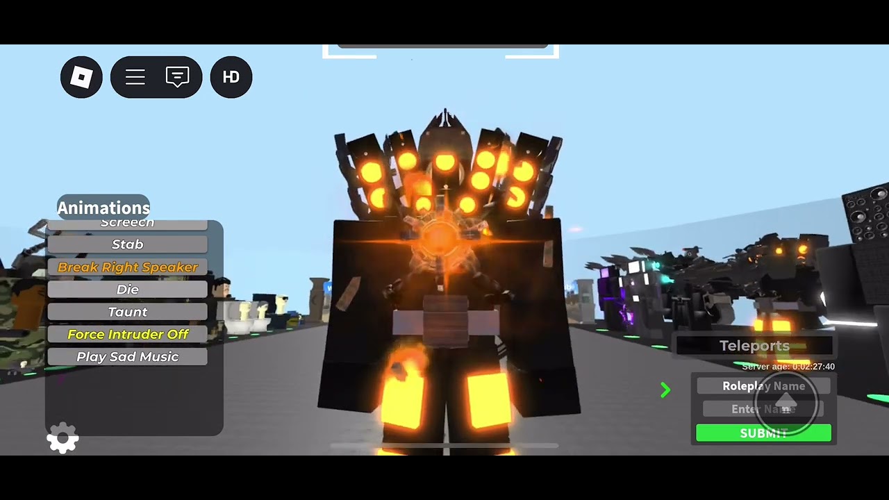 Astro infected Titan Speakerman showcase - YouTube