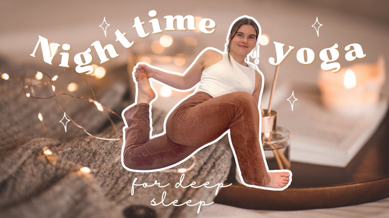 daily nighttime yoga for deep sleep all levels 💛 20 minutes - YouTube