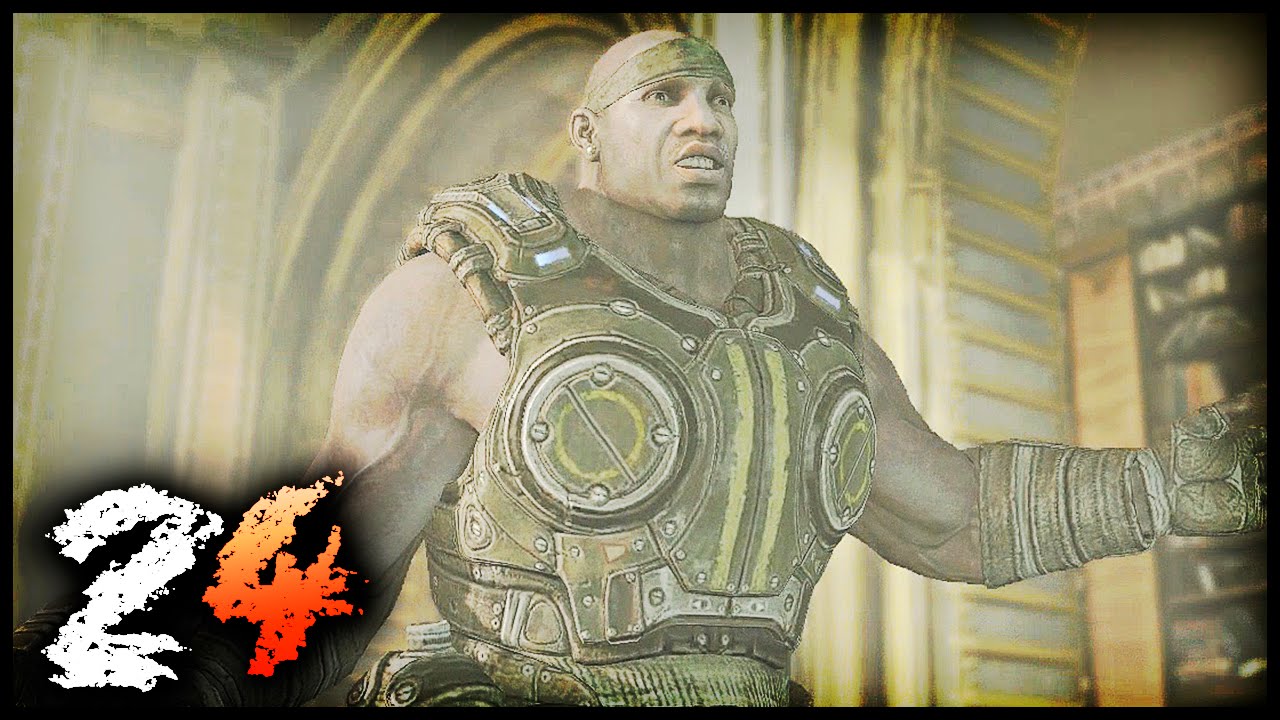 Gears of War 3 w/ TheKingNappy + Friends! - Ep 24 "LAMBENT SUNBURN ...