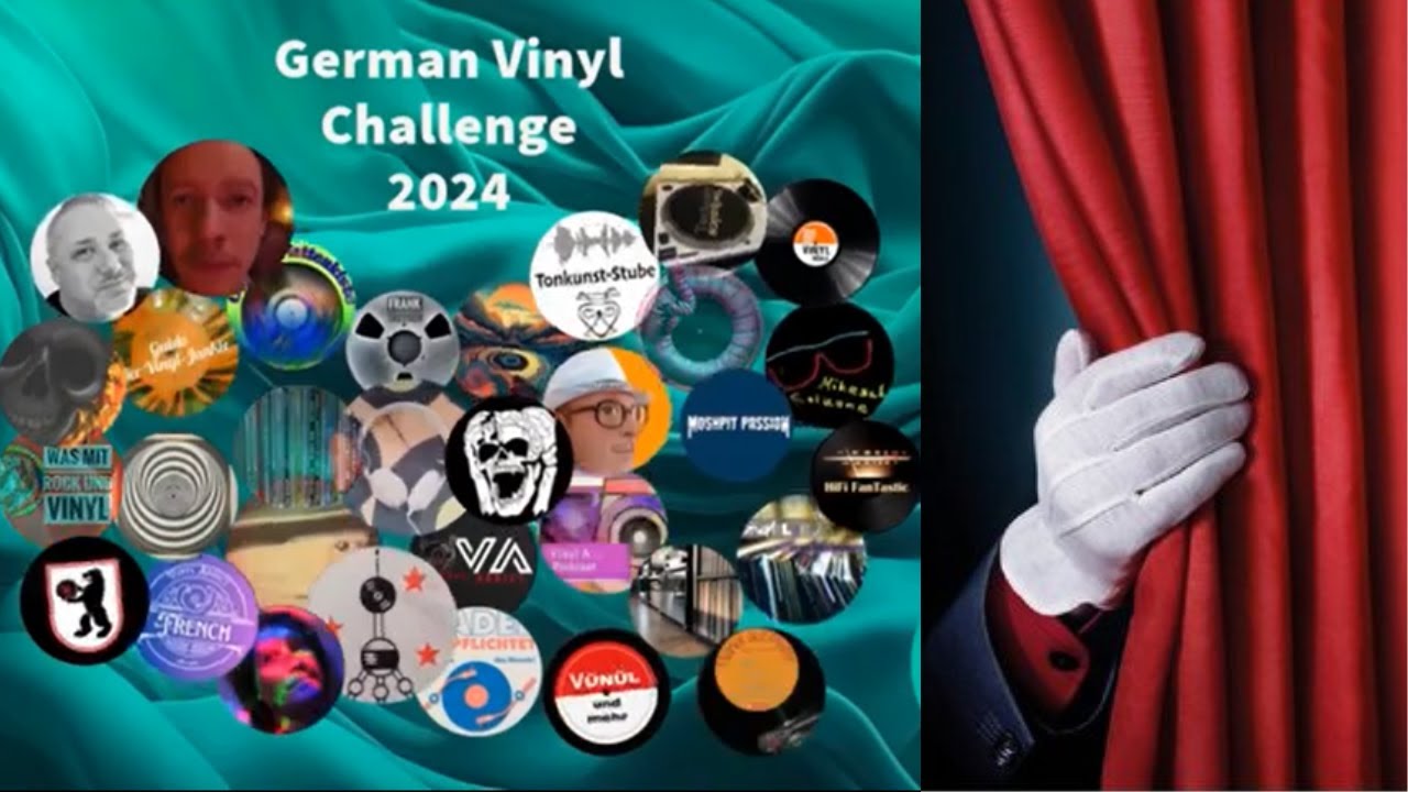 German Vinyl Challenge 2024 - 18 Fragen zu Tonträgern - YouTube