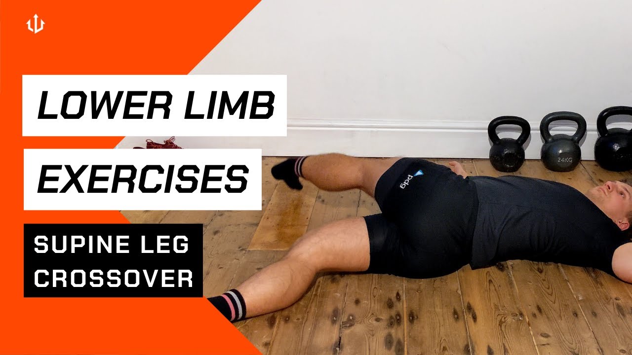 Supine Leg Crossover - YouTube