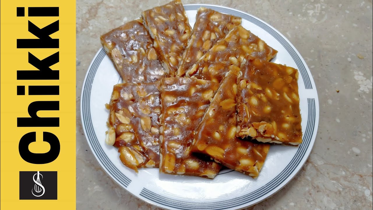 Chikki | Gur patti With Peanuts Recipe By Shaista's Recipe - YouTube